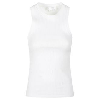 Victoria Beckham Femme, Tops, Blanc, Taille: 40 FR Rib Tank