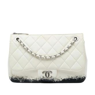 Chanel Pre-owned Quilted Lambskin Shoulder Bag - - Pre-owned - Damen - Wei&szlig; - ONE SIZE