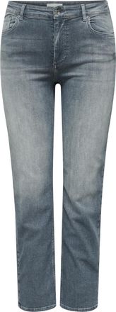 Only Carmakoma Damen Carwilly Hw Straight DNM Rea2602 Noos, Special Blue Grey Denim, 46W x 32L