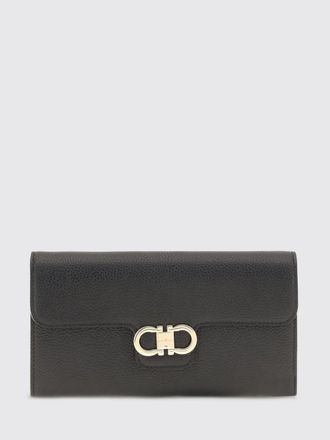 Ferragamo Gancini Wallet on Chain von aus Kalbsleder mit Kettenriemen