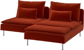 IKEA S&Ouml;DERHAMN 2er-Sofa mit R&eacute;camiere