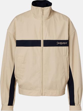 Saint Laurent Jacke aus Baumwoll-Canvas