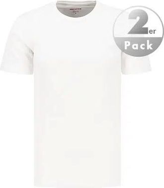 Daniel Hechter Herren T-Shirts weiß Baumwolle