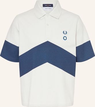 Fred Perry Jersey-Poloshirt weiss