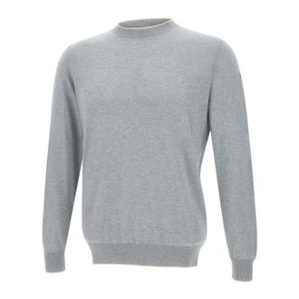 FILIPPO DE LAURENTIIS Homme, Pulls, Gris, Taille: M Pull ras du cou