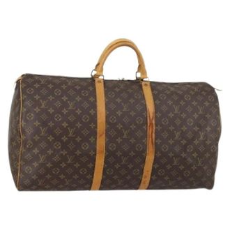 Louis Vuitton unisex, Pre-owned, Brun, Taille: ONE Size Sac Week-end en Toile Pre-owned