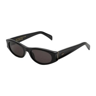 Retro Superfuture unisex, Accessoires, Noir, Taille: ONE Size Razzo Black Lunettes de Soleil Design Élégant et Dynamique