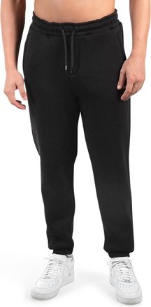 Smilodox Jogginghose Herren Ilyas, Regular Fit Sweathose mit Taschen, Kordelzug am Bund, graviertem Metalllabel am Oberschenkel, weichem Material, Bequeme Frei