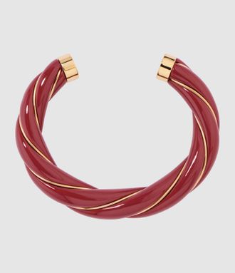Aur&eacute;lie Bidermann Bracelet Diana Marron