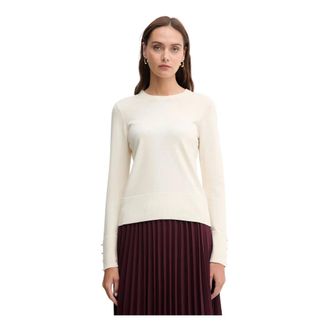 Barbour Carlby Jumper - Femme - Pulls - Beige - Taille: 44 FR