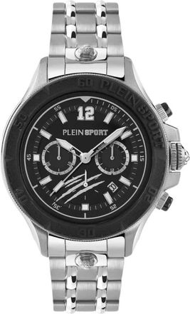 Plein Sport Homme, Accessoires, Noir, Taille: ONE Size Montre Chronographe