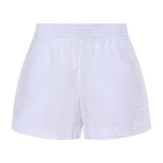 MC2 Saint Barth Femme, Shorts, Blanc, Taille: 42 FR Meave Pullup Shorts