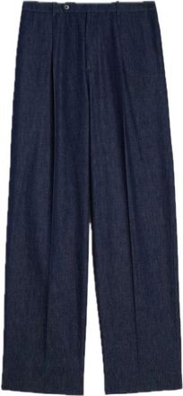 Jil Sander Wide Hosen - - Trousers - Herren - Blau - L