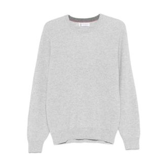 Brunello Cucinelli Herren, Strickwaren, Grau, 4XLGr&ouml;&szlig;e