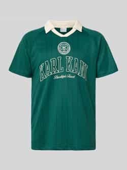 Karl Kani Regular Fit T-Shirt mit Umlegekragen