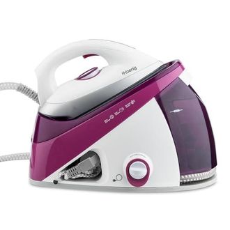 H.Koenig Hochdruck-Dampfb&uuml;gelstation 5,4 bar V26 Kontinuierliche Leistung Pressing-Effekt 150 g/min, Unbegrenzte Reichweite, Vertikaldampf, EasyGlide Keramikso