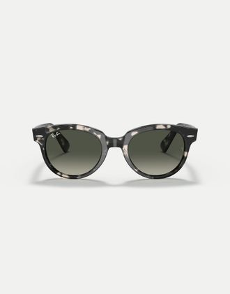 Ray-Ban Orion - Lunettes de soleil carrées à verres gris - Havane gris