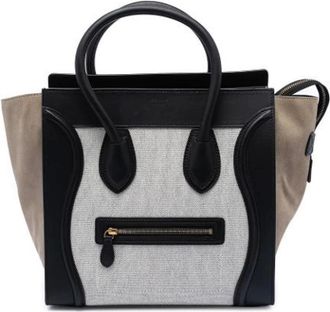 Celine Pre-owned Luggage Tote - Femme - Pre-owned - Gris - Taille: ONE Size