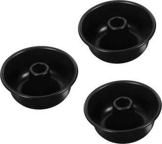 BESTONZON 3st&uuml;cke Donut Backform Aus Aluminiumlegierung Antihaft Kuchenform F&uuml;r Backen F&uuml;r Kekse Muffins Fondant Und Desserts Leicht Und Platzsparend Einfach Zu