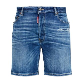 Dsquared2 Marine Denim Shorts - - Shorts - Herren - Blau - XL