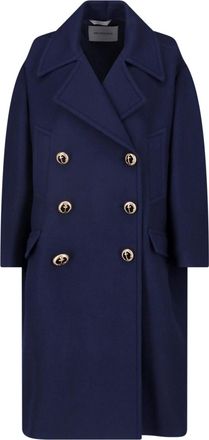 Balenciaga Double-Breasted Wool Coat