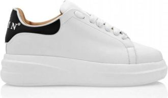 Philipp Plein Homme, Chaussures, Blanc, Taille: 36 EU Megastar Lo-Top Baskets