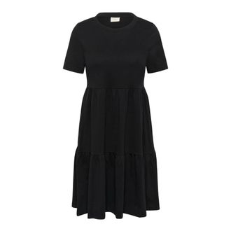 Kaffe Curve Kleider - - Dresses - Damen - Schwarzk - M