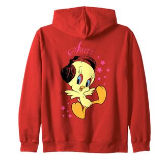 Looney Tunes Kinder Tweety Kopfh&ouml;rer Kapuzenjacke