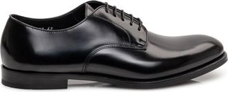 Doucal's Homme, Chaussures, Noir, Taille: 42 1/2 EU Chaussure Derby &agrave; Lacets en Cuir