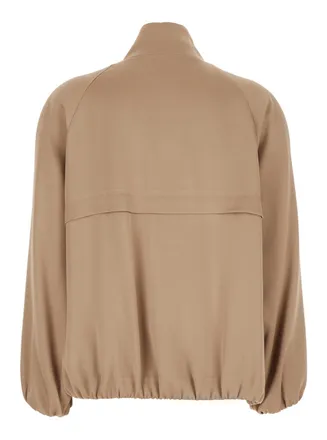 Antonelli Womens Jacket Grace Beige Acetate Coat