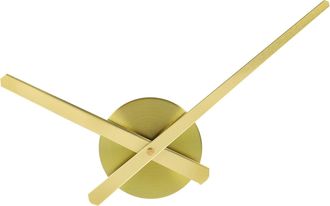 NUOBESTY Selbstgemacht Uhrwerk Satz mit Gro&szlig;em 3D Metall Zifferblatt Ger&auml;uschlosem Wanduhrwerk Pr&auml;zisen Uhrzeigern und Zubeh&ouml;r f&uuml;r Heimwerker