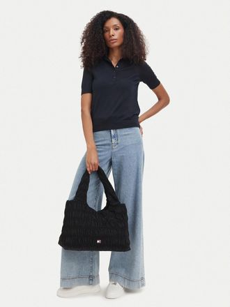 Tommy Jeans Handtasche Tommy Jeans Tjw Urban AW0AW19076 Schwarz