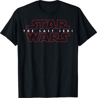 Star Wars The Last Jedi Classic Movie Logo T-Shirt