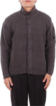 C.P. Company C.p. Company, Homme, Pulls, Vert, Taille: L Maglia Cardigan