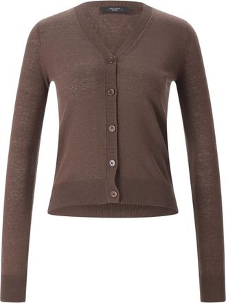Max Mara Femme, Pulls, Brun, Taille: 42 FR Marabu Cardigan