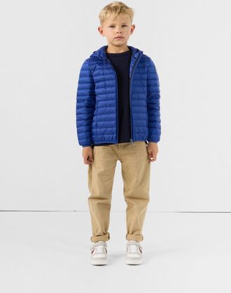 Jott Doudoune l&eacute;g&egrave;re &agrave; capuche enfant Bleu cobalt Hugo - Taille 12/14A