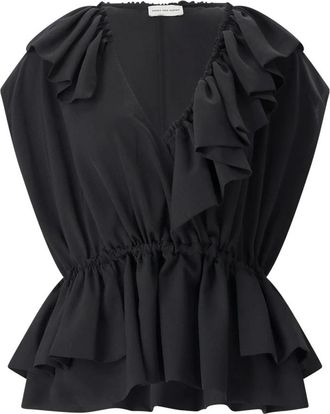 Dries Van Noten Femme, Blouses et Chemises, Noir, Taille: 38 FR Blouses