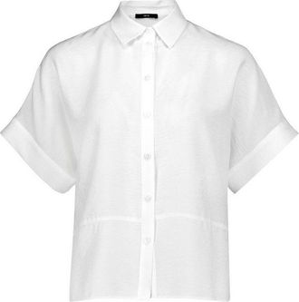 Zero Hemdbluse Damen mit &uuml;berschnittenen &Auml;rmeln