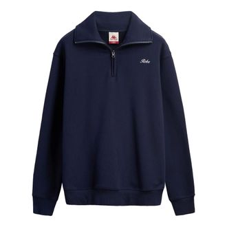 Kappa Homme, Sweatshirts et sweats &agrave; capuche, Bleu, Taille: S Livreville Half Zip Crew Sweat