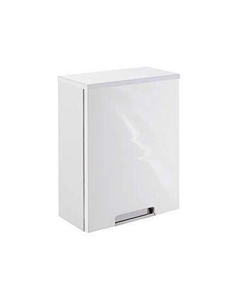 Schildmeyer Rilana 130468 Armoire Murale, Blanc Brillant, 46,5 x 33 x 16,5 cm