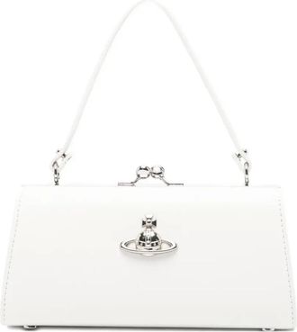 Vivienne Westwood Femme, Sacs, Blanc, Taille: ONE Size Doll XL Frame Purse
