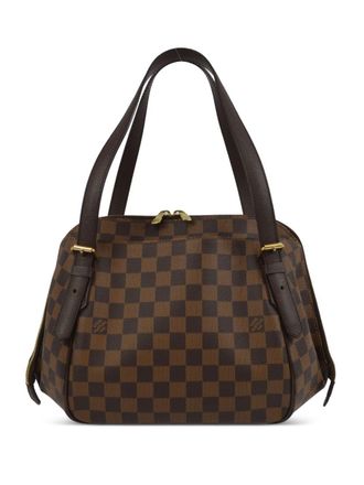 Louis Vuitton sac à main Damier Ebène Belem MM (2006) - Marron