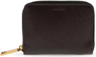AllSaints Femme, Accessoires, Brun, Taille: ONE Size Lena Leather Wallet