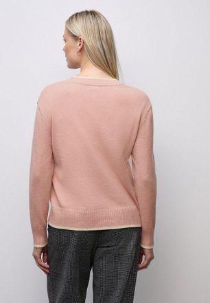 Street One Strickpullover mit Materialmix