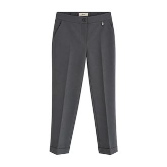 Herno Tapered Hosen - - Trousers - Damen - Grau - M