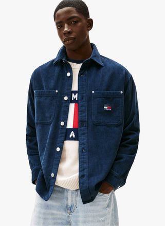 Tommy Hilfiger Chemise en velours c&ocirc;tel&eacute; en coton