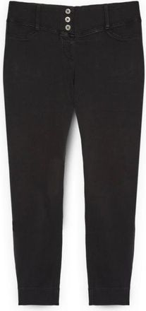 Fiorella Rubino Femme, Jeans, Noir, Taille: 46 FR Jeggings Taille Haute