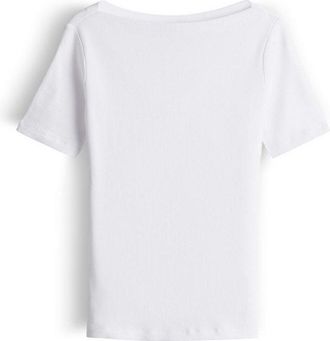 someday 3/4-Arm-Shirt Klenja Schmale Passform, elastisch und figurbetont