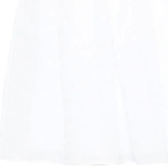 Cecilie Bahnsen white midi skirt - Wei&szlig;