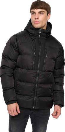 Crosshatch Chimmax Jacke f&uuml;r Herren (Schwarz)